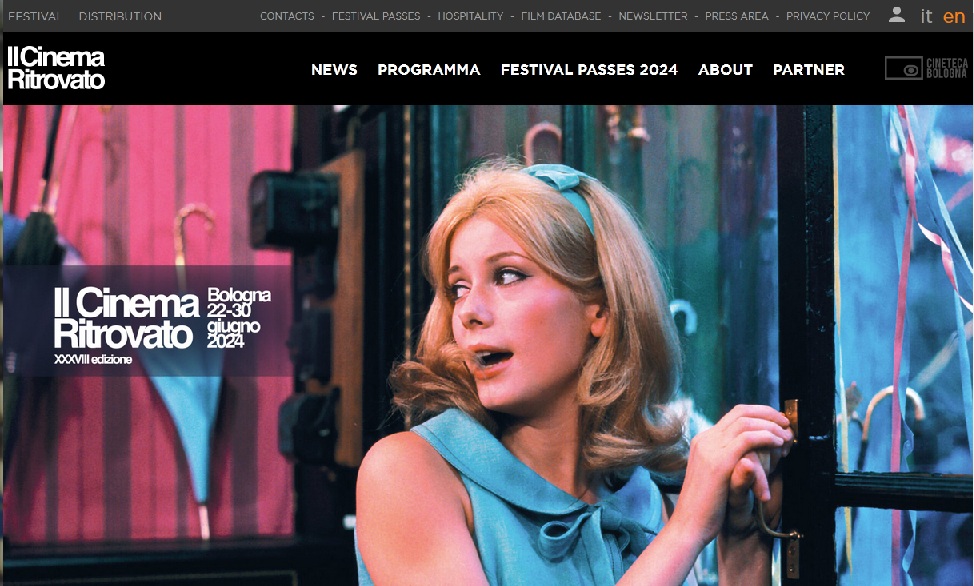 Il Cinema Ritrovato, 2024 – itp Global Film